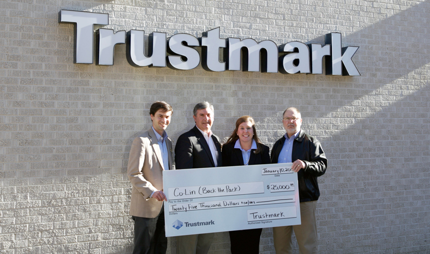 Trustmark Donates to Back the Pack Campaign - MageeNews.com