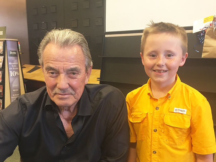 Riley Mangum Meets Daytime Legend - MageeNews.com
