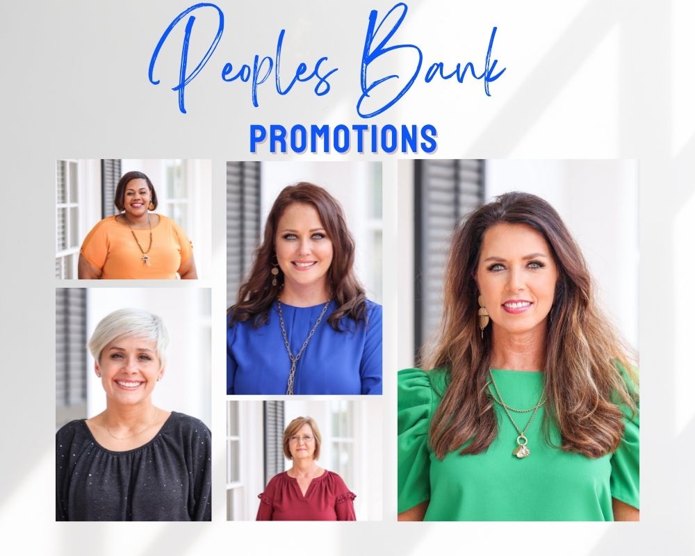 Five Promoted At Peoples Bank - MageeNews.com