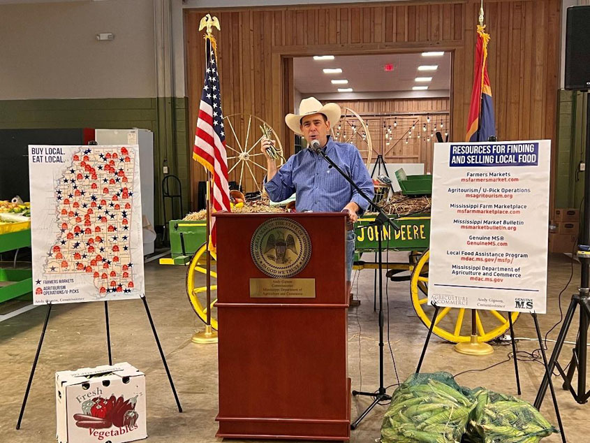 Agriculture Commissioner Andy Gipson Addresses Local Food Opportunities ...