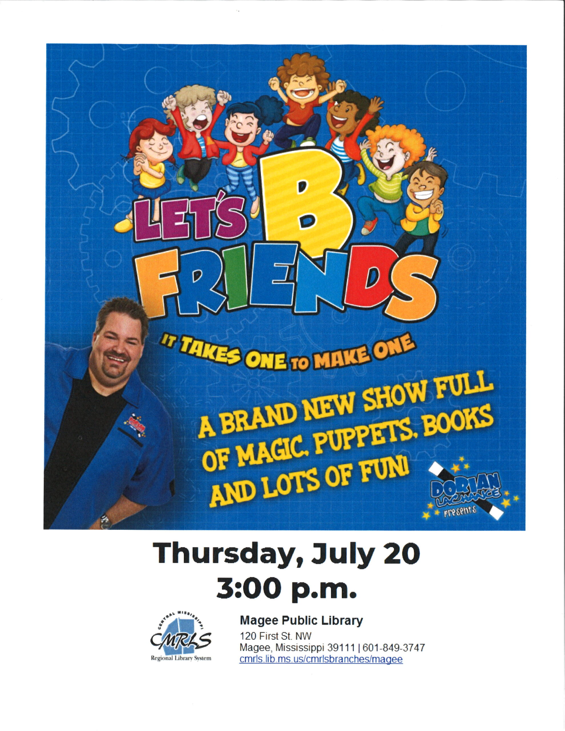 Magic Show at the Library - MageeNews.com