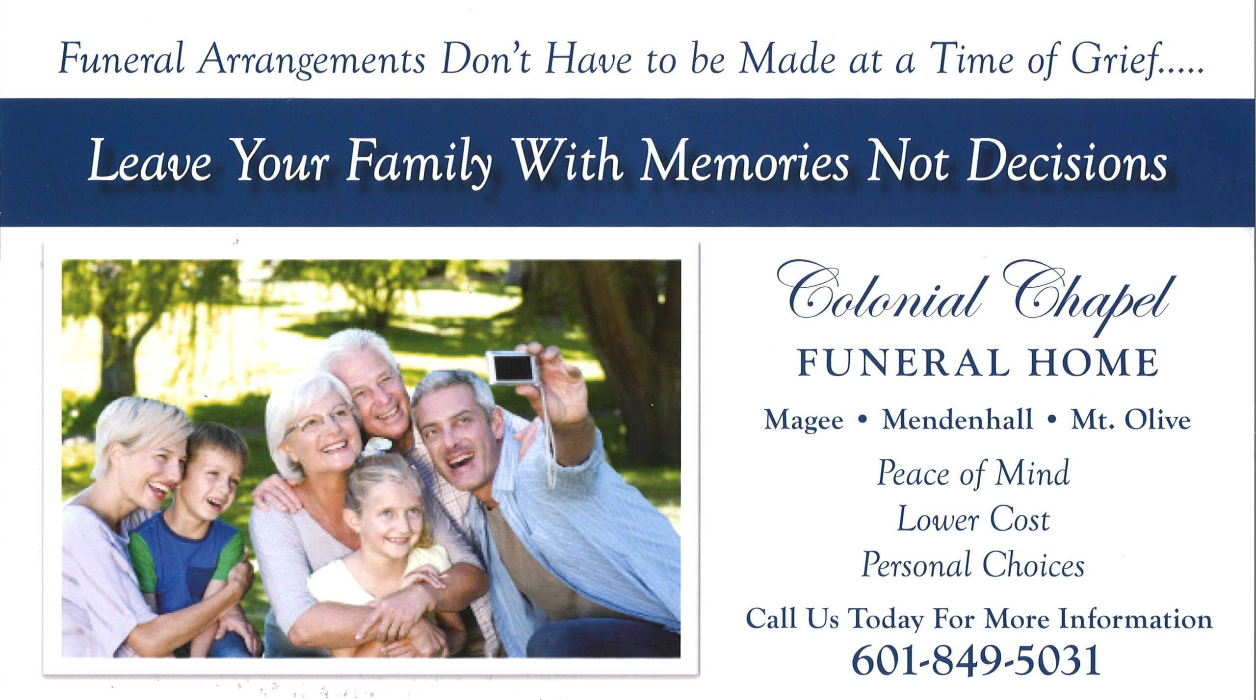 Pre-Arranged Funeral Services - MageeNews.com