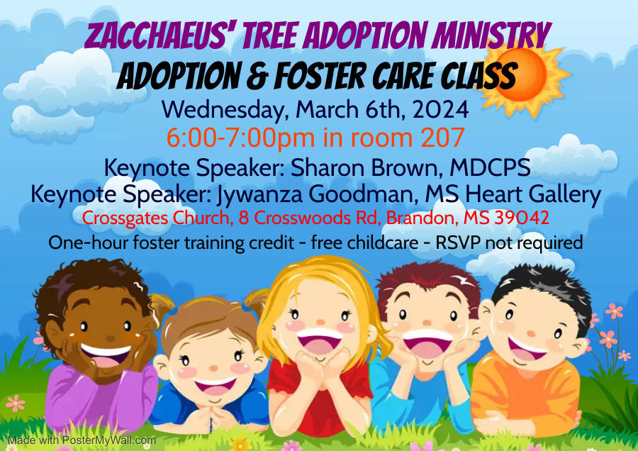 Next Adoption & Foster Care class will be this Wednesday, March 6th at ...
