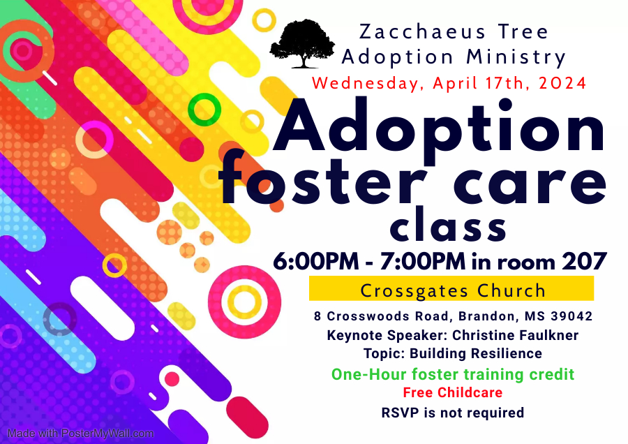 Adoption and Foster Care Class At Crossgates Church - MageeNews.com