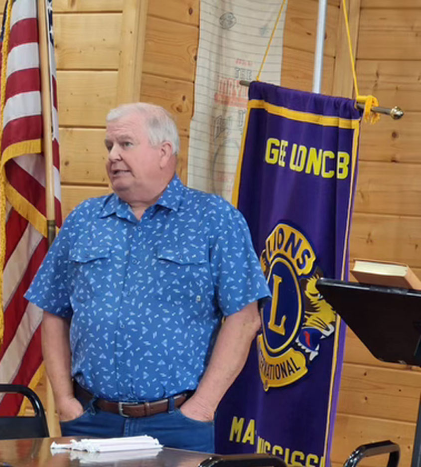 Carnell Rankin Speaks to Magee Lions Club - MageeNews.com