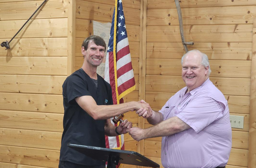 Josh Duckworth New Lions Club President - MageeNews.com