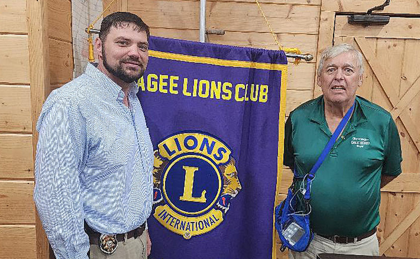 Interim City of Magee Police Chief Brian Green Speaks to Magee Lions ...