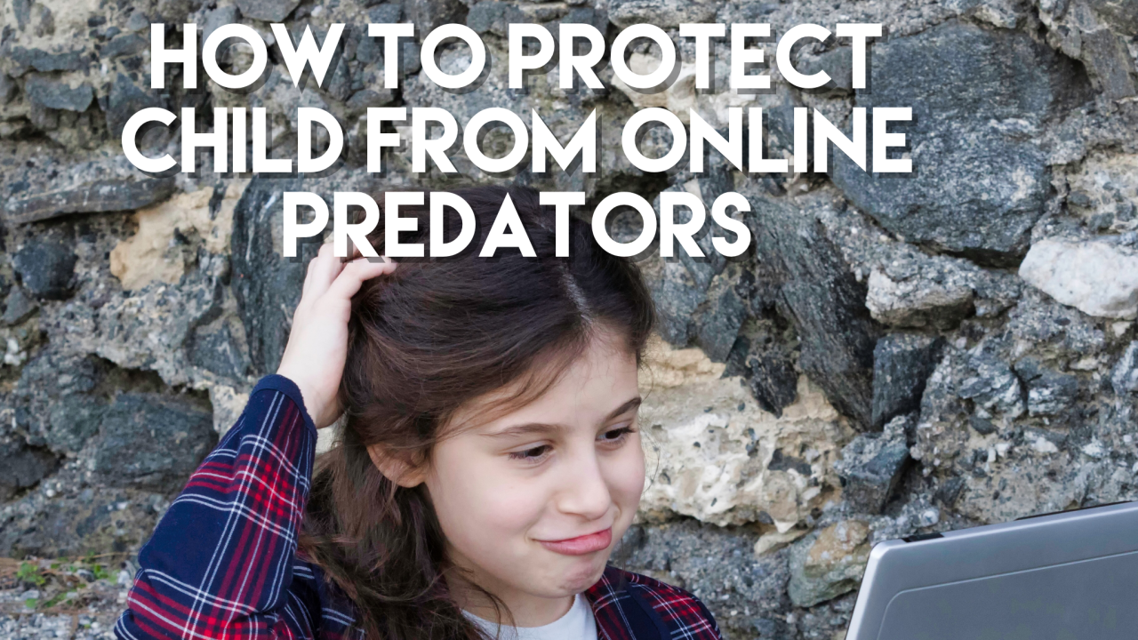 Public Service Announcement Warning About Child Predators on Internet ...