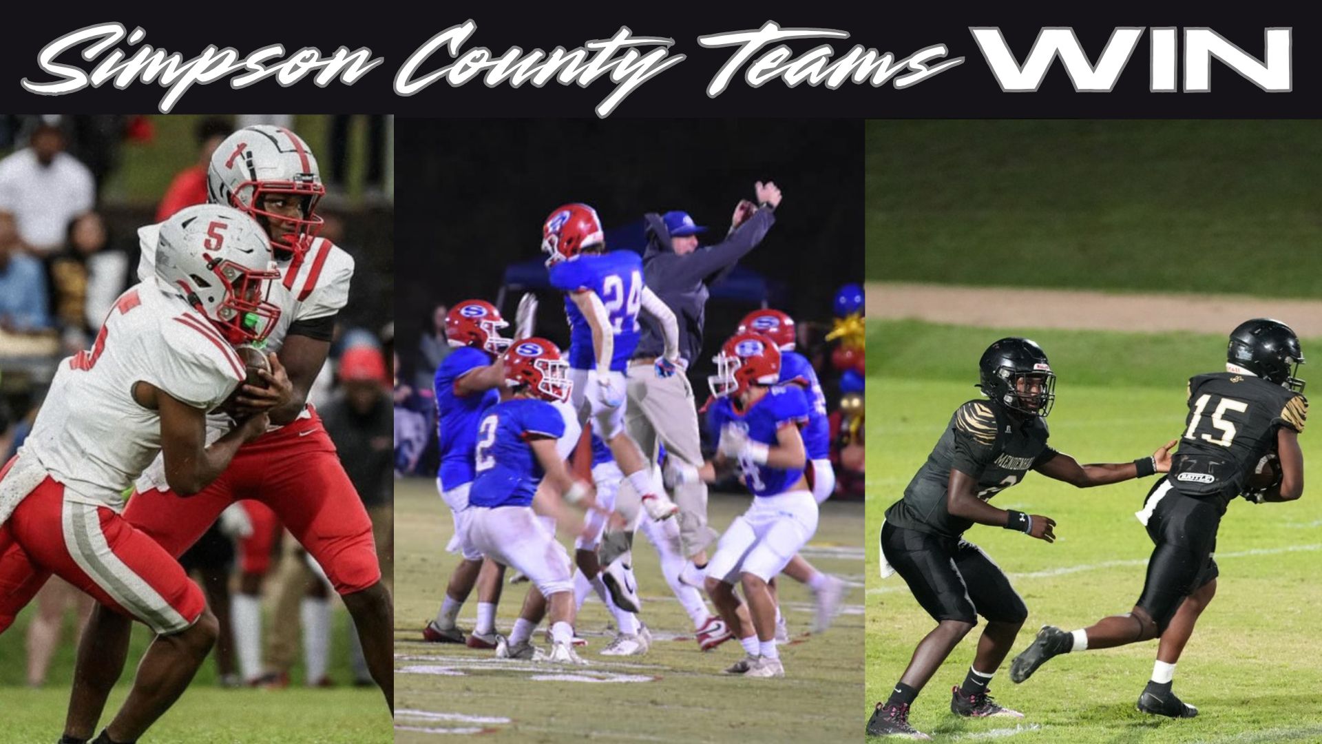 Simpson County Football Teams Win Big This Week - MageeNews.com