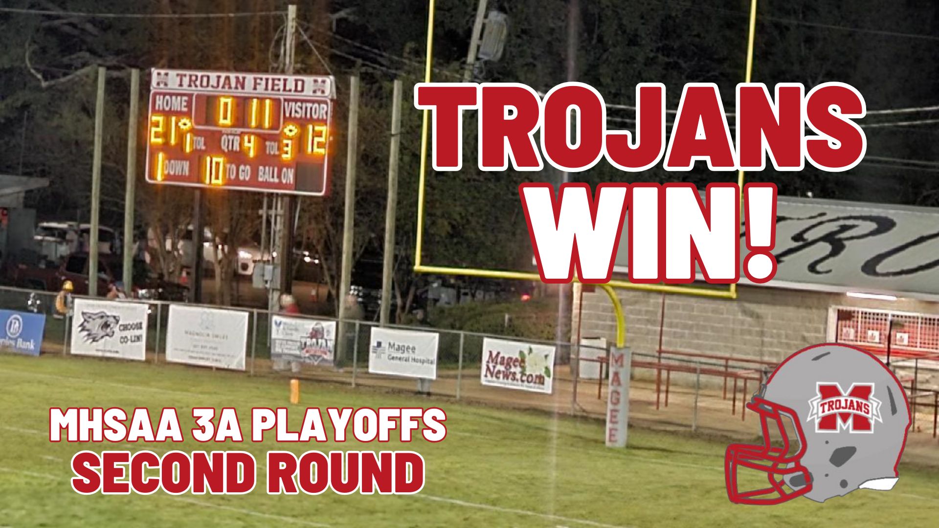Trojans Advance to 3rd Round of Playoffs - MageeNews.com