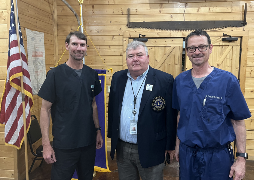Pike County Lion Tony Nettles visits Magee Lions Club - MageeNews.com