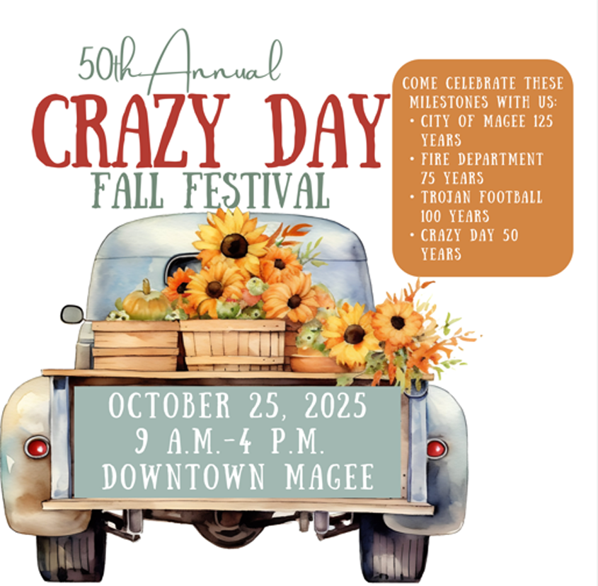 50th Annual Crazy Day Fall Festival—Mark your calendars Now! October ...
