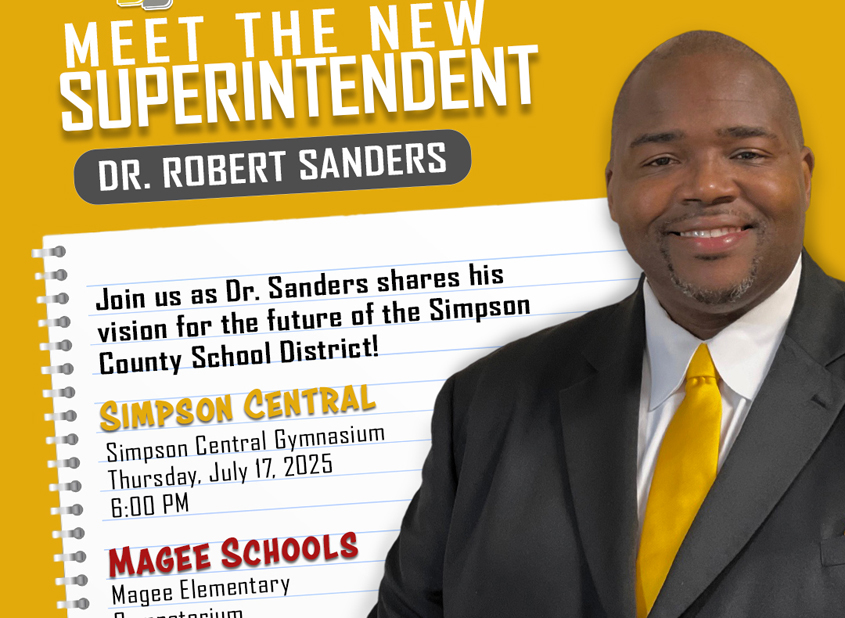 Come & Meet the New Superintendent of Simpson Co Schools—Dr. Robert ...