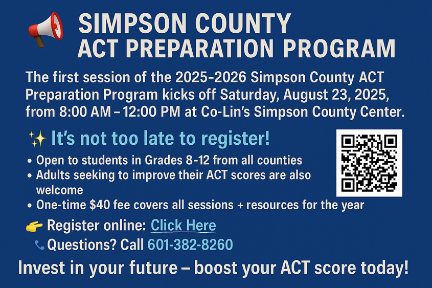 📣 Simpson County ACT Preparation Program - MageeNews.com