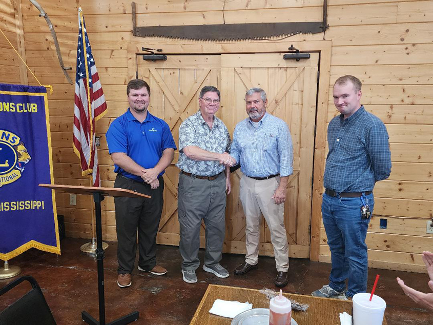 Mark Grubbs and Bradley Edwards join local Lions Club - MageeNews.com