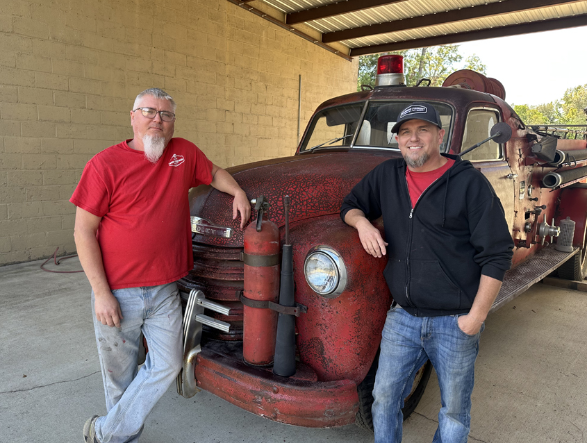 A Dream Coming True—the Magee Antique Firetruck - MageeNews.com