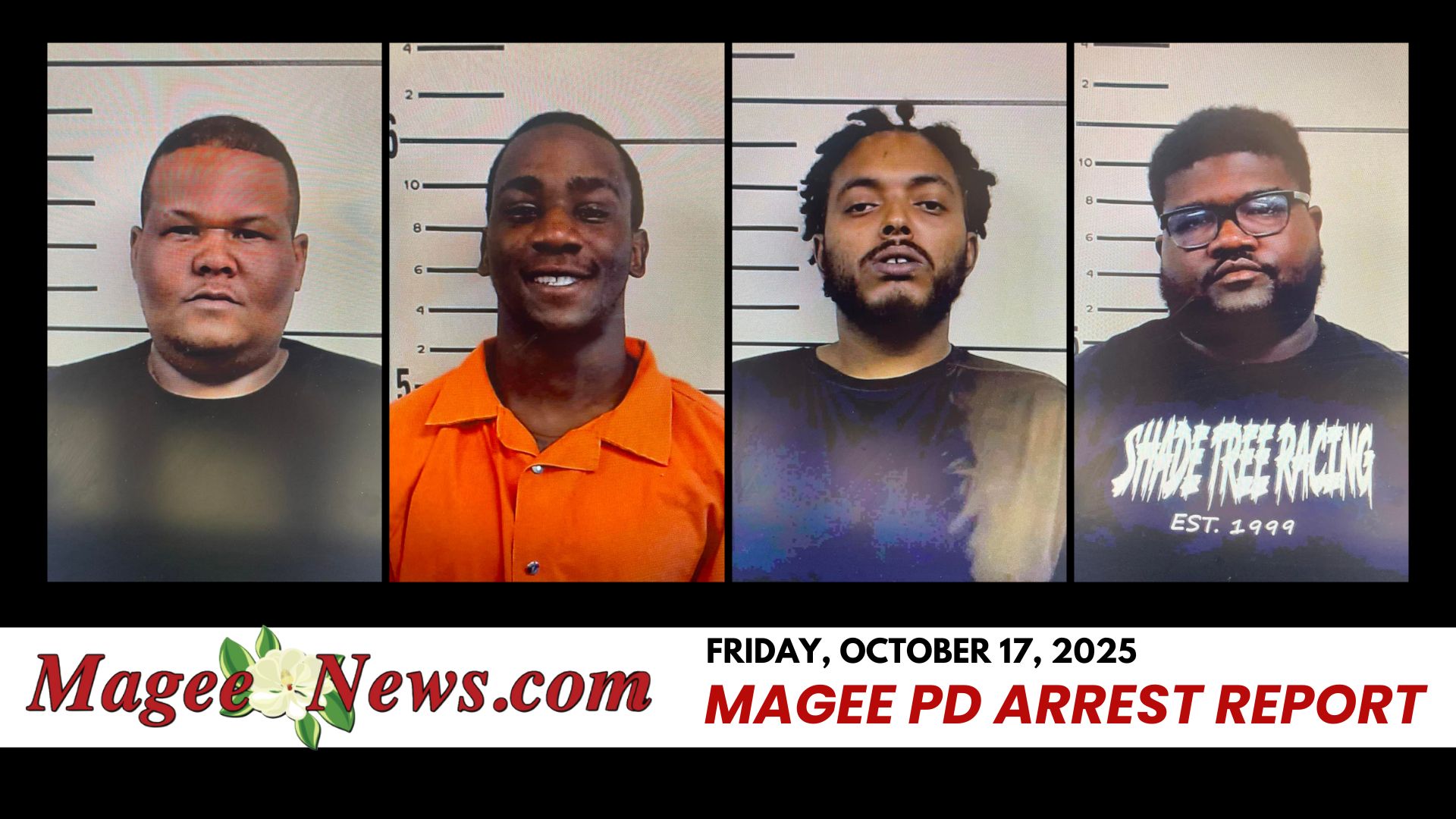Magee Police Department Makes 4 Arrests - MageeNews.com