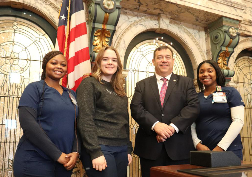 Senator Andy Berry visited on Wednesday, January 28, 2026 with UMMC ...