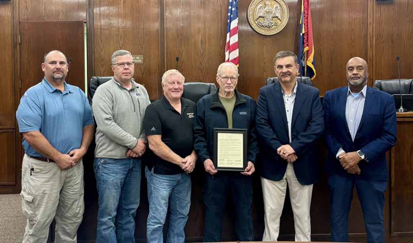 Randall Coleman recognized for 26 years as Constable Post 1 - MageeNews.com