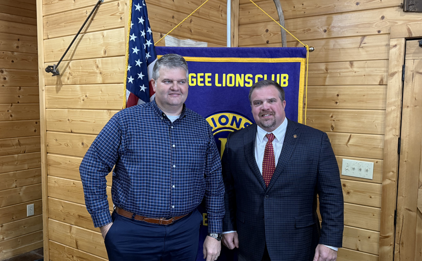 Senator Brian Rhodes Speaks to the Magee Lions Club - MageeNews.com