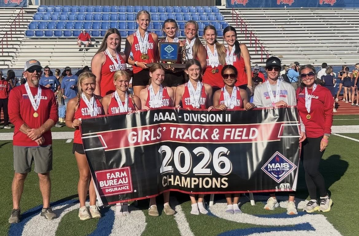 Congratulations to the Simpson Girls Track Team 2026 MAIS State 4A D2 ...